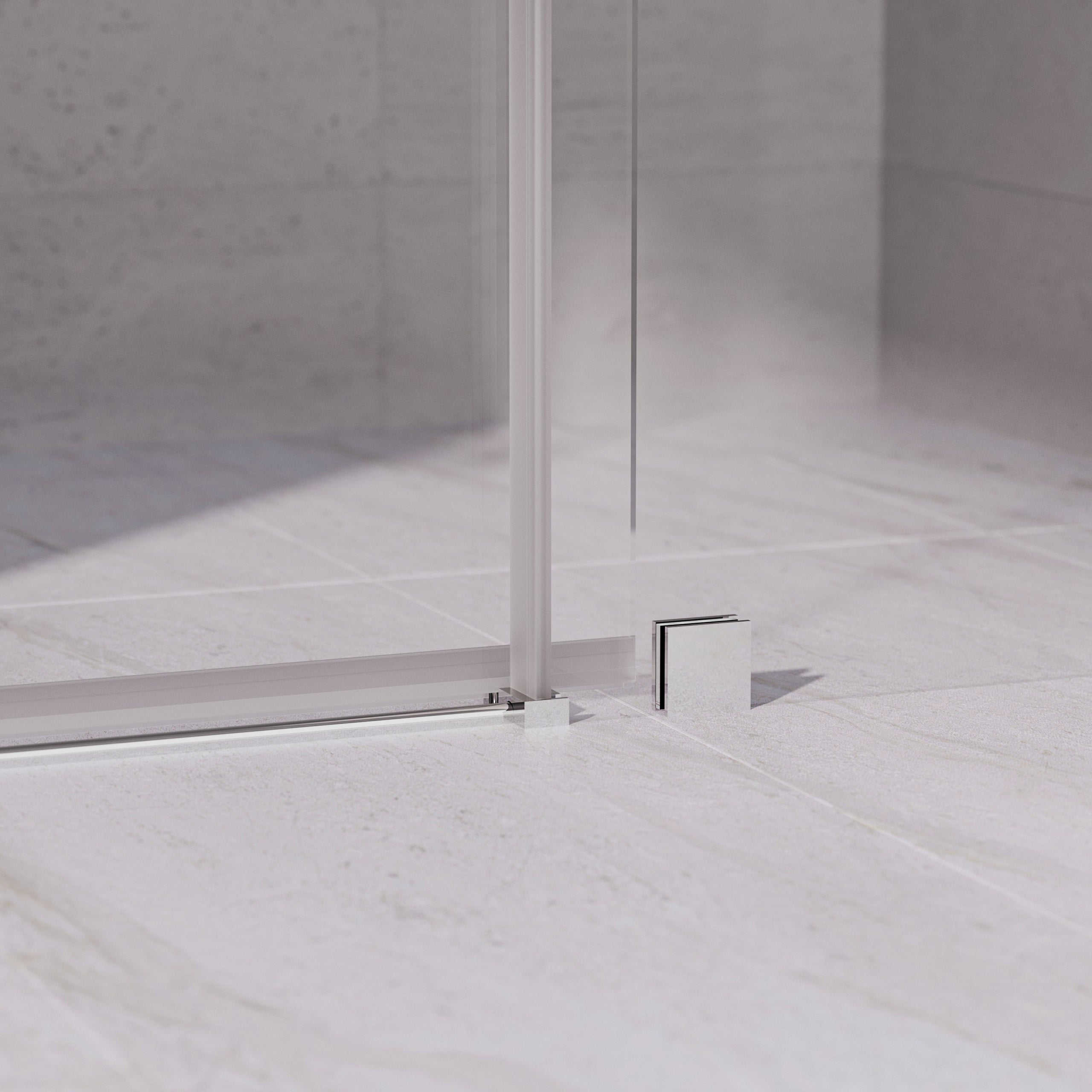 Frameless Single Sliding Shower Doors – CKB – Premium Shower Doors