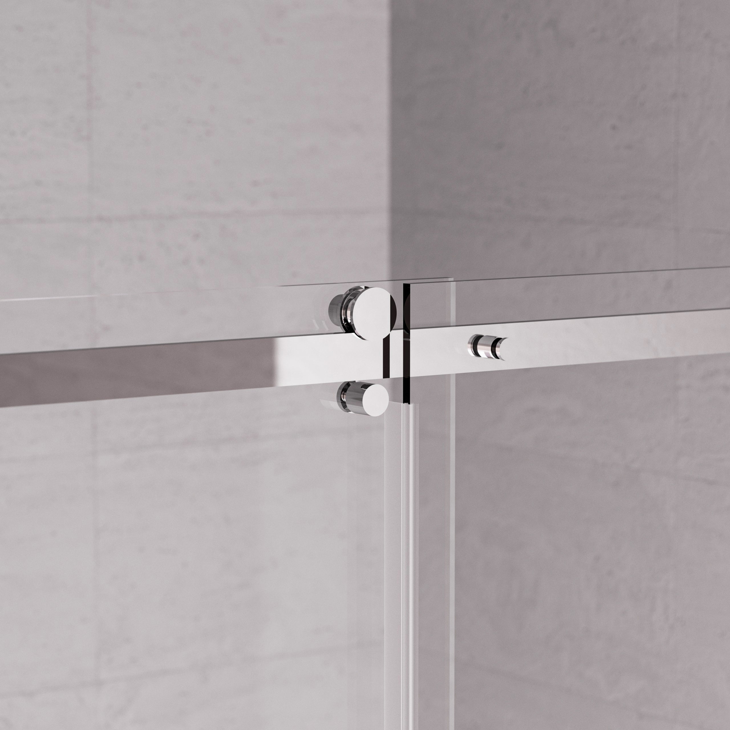 Frameless Single Sliding Shower Doors – CKB – Premium Shower Doors