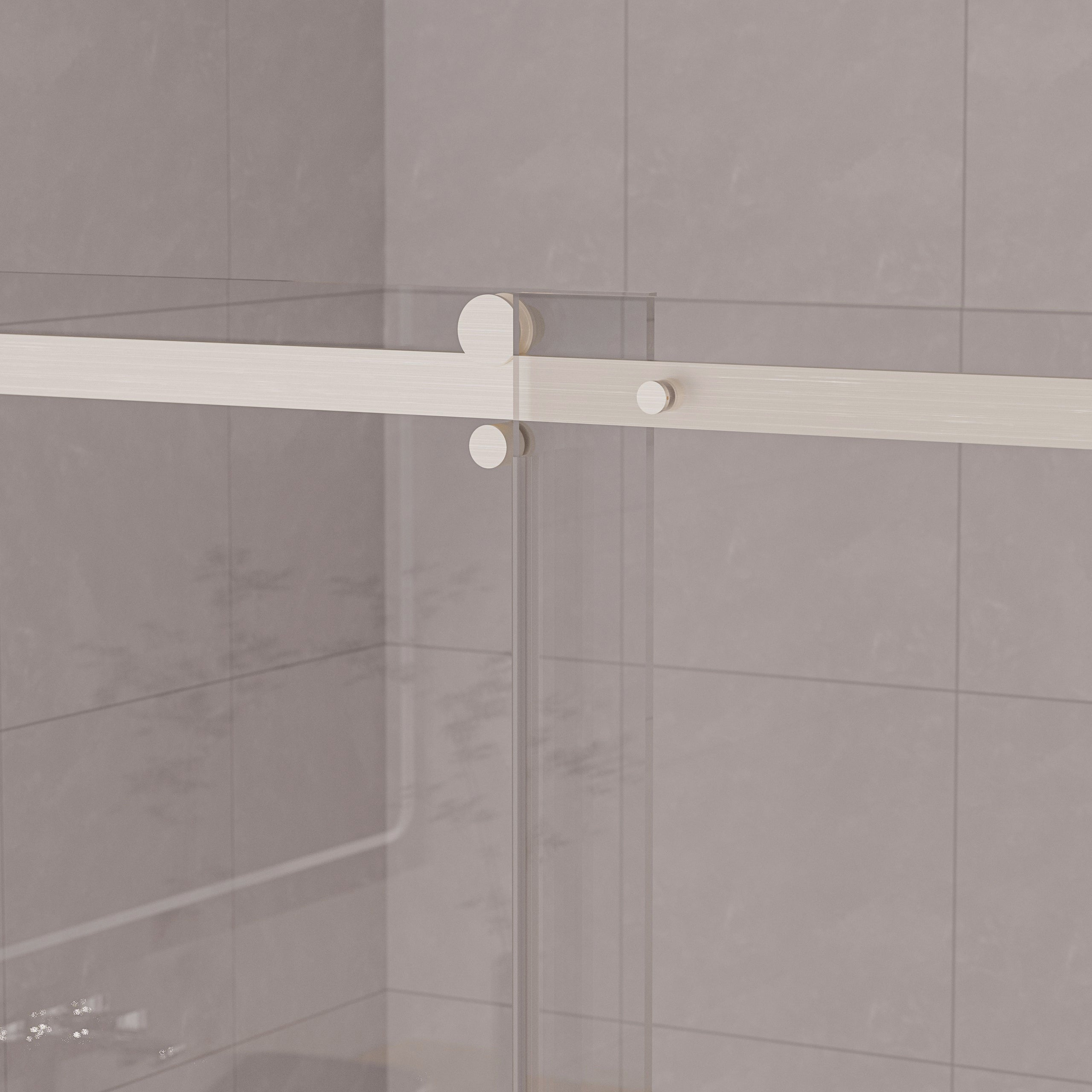 Frameless Single Sliding Shower Doors – CKB – Premium Shower Doors