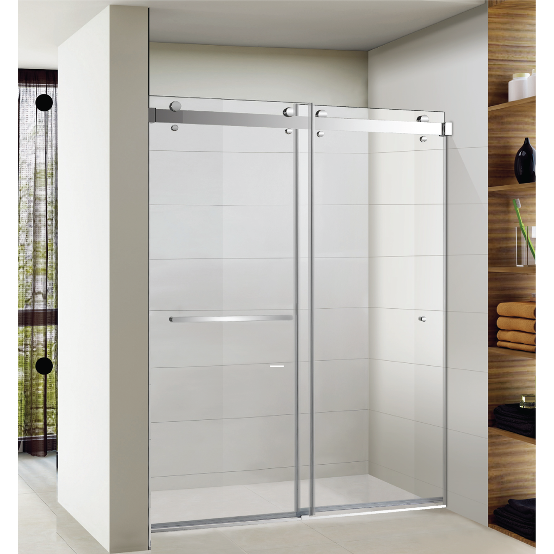 Premium Frameless Bypass Sliding Shower Doors – CKB – Premium Shower Doors